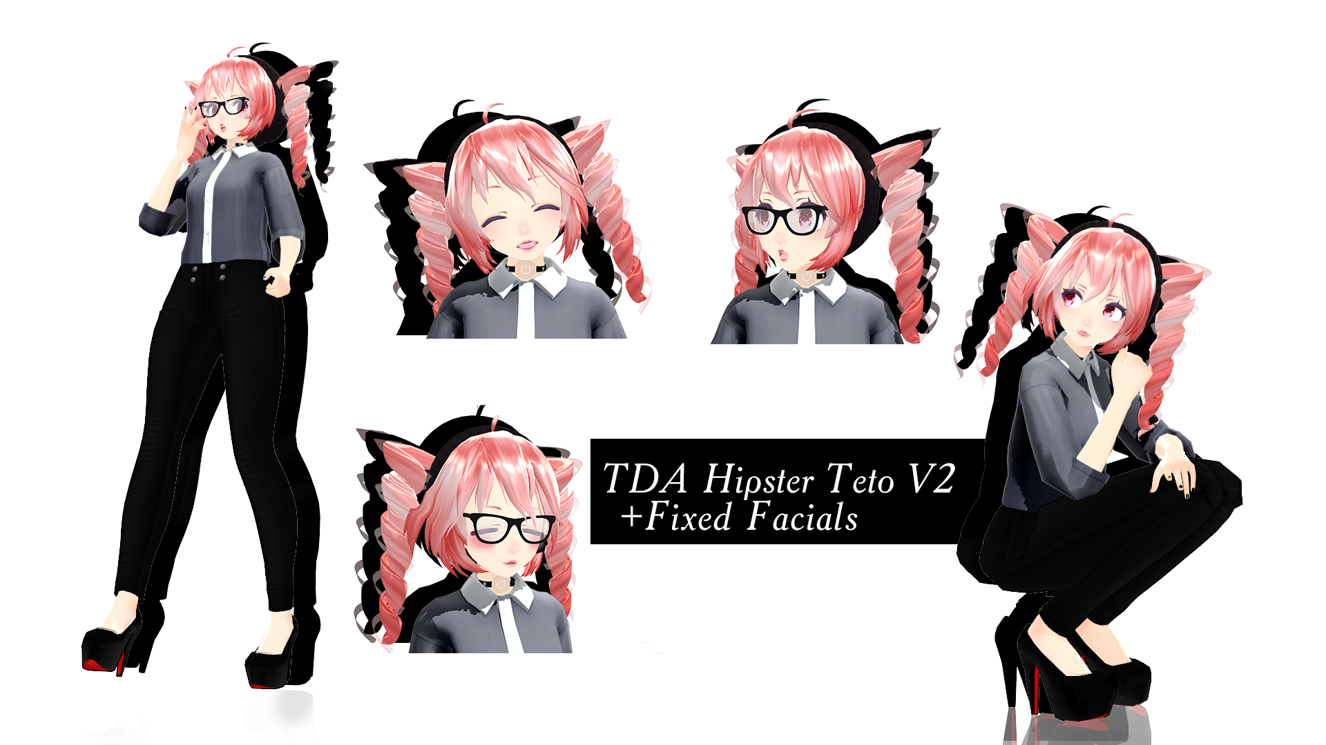 [MMD] TDA Teto Kasane Hipster V2 +Dl by Fuzzmoni on DeviantArt