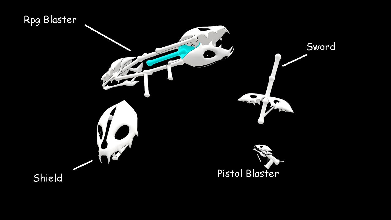 (MMD) Bone Weapon DL by ERROR404SANS on DeviantArt