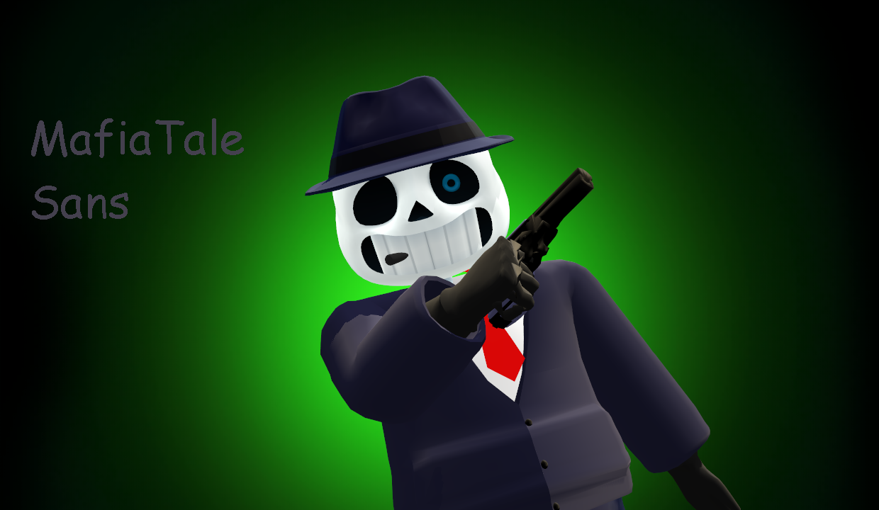 MMD - MafiaTale Sans - DL by ERROR404SANS on DeviantArt