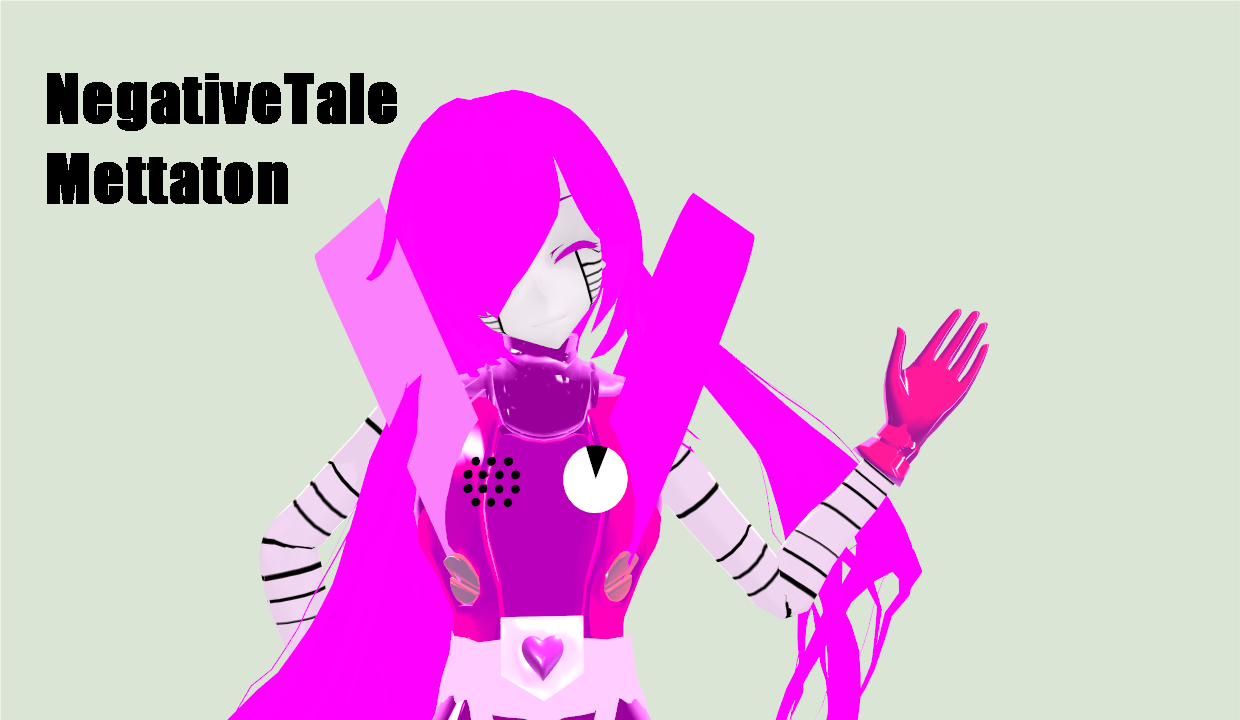 MMD - NegativeTale Mettaton - DL by ERROR404SANS on DeviantArt
