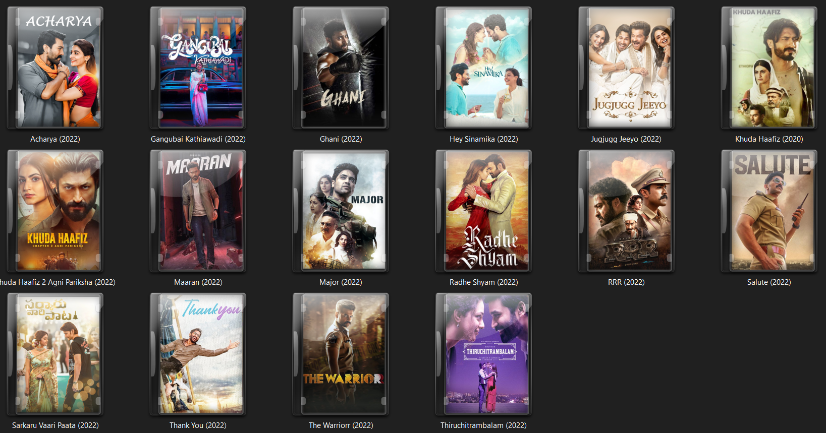 Telugu Tamil and Hindi Movie Folder Icon Pack by asha91915 on DeviantArt
