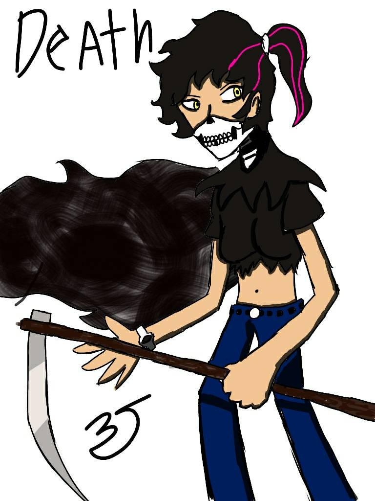 Death oc by superbro345 on DeviantArt