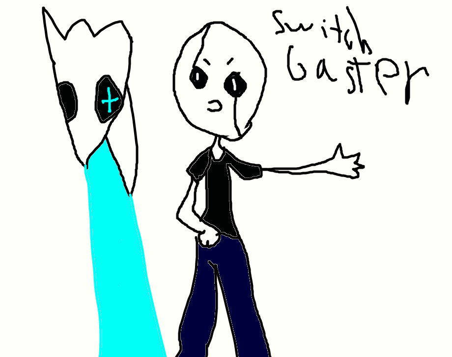 UnderSwitch Gaster by TomTord-Trash on DeviantArt