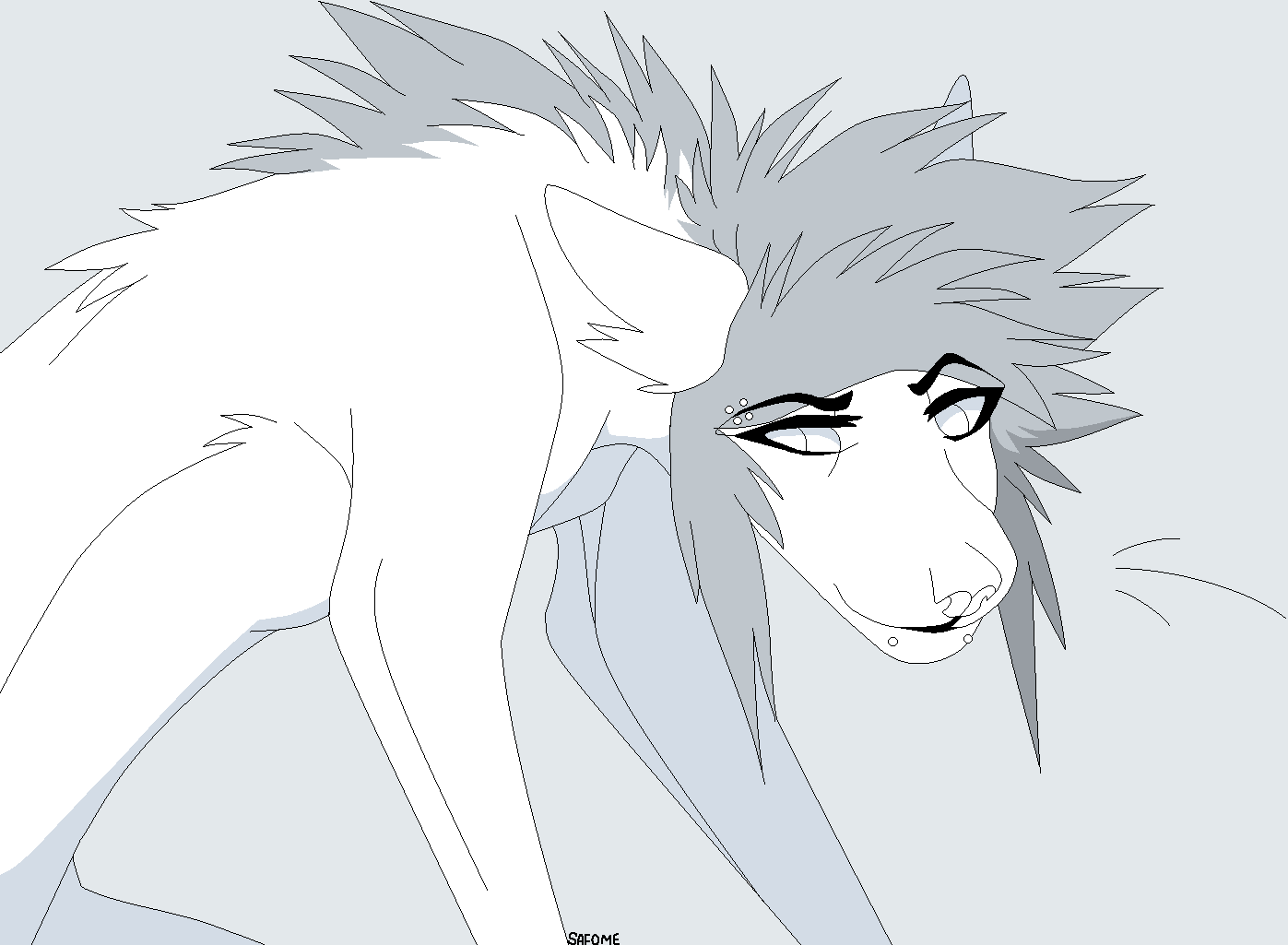 [F2U] MSPAINT friendly scene halfbody base by safome on DeviantArt