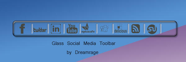Social Media Toolbar by adreamrage on DeviantArt