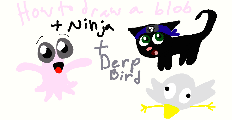 How to draw a blob by Pinkcatninja on DeviantArt