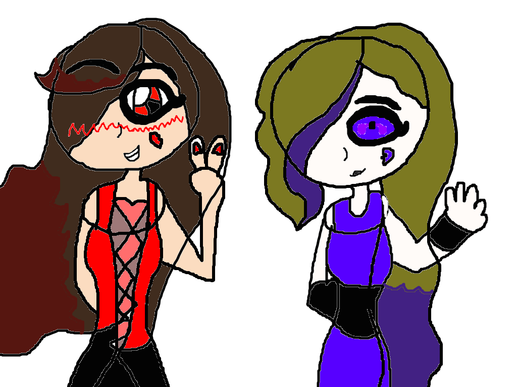 Rag Dolly and Ash Shadow, Creeps Night Out by DollieMariaxox on DeviantArt