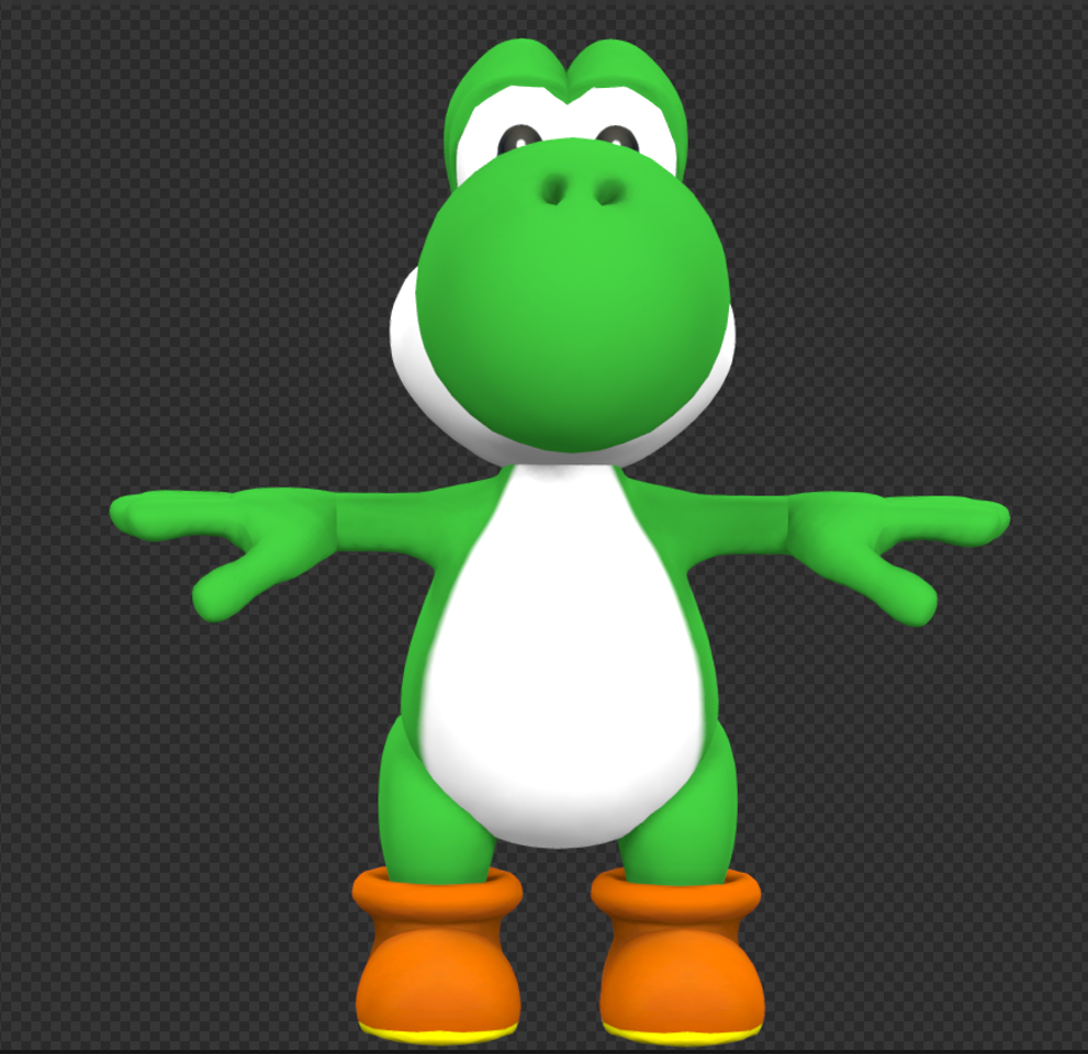 (Model Download) GameCube-Era Yoshi (Replica) by SNLYoshi21 on DeviantArt