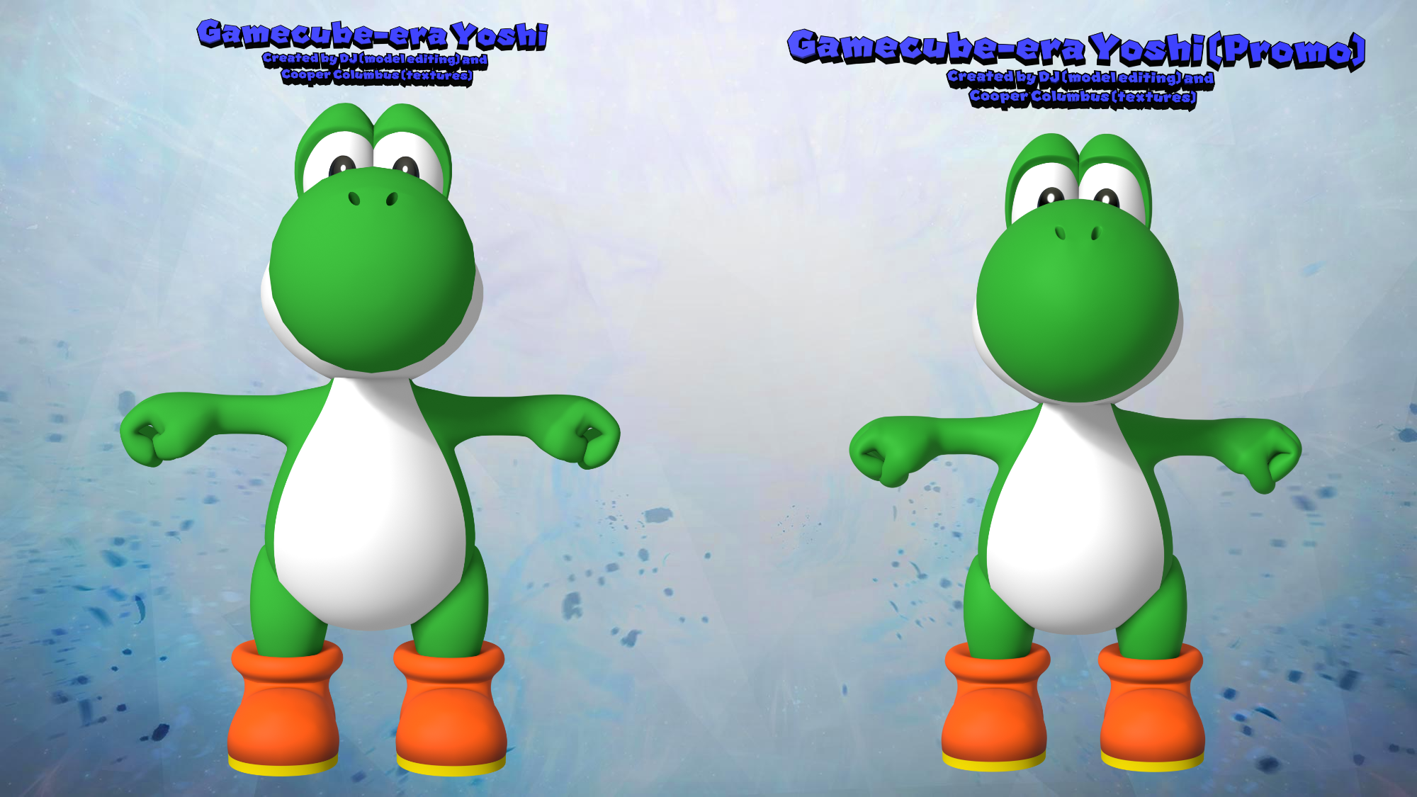 (Model Download) GameCube-Era Yoshi (Replica) by SNLYoshi21 on DeviantArt