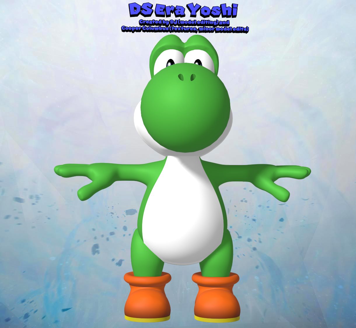 (Model Download) DS Era Yoshi by SNLYoshi21 on DeviantArt