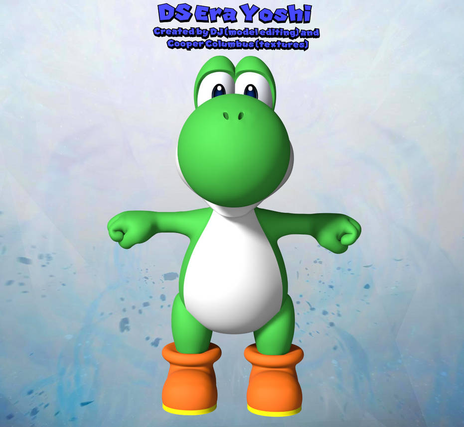 (Model Download) DS Era Yoshi by SNLYoshi21 on DeviantArt