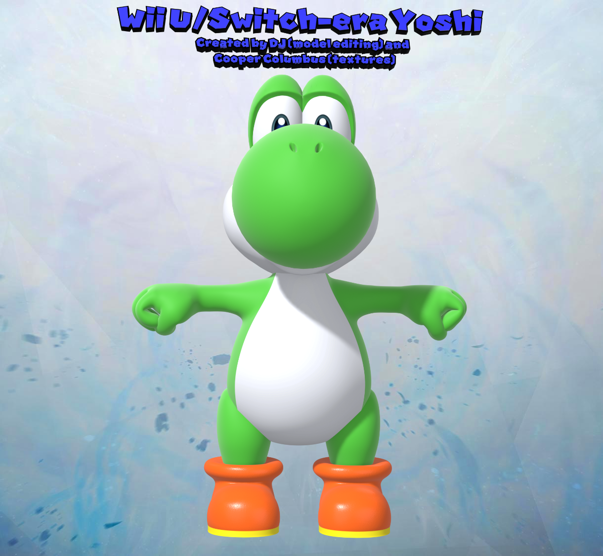 (Model Download) Wii U/Switch-era Yoshi (Replica) by SNLYoshi21 on ...