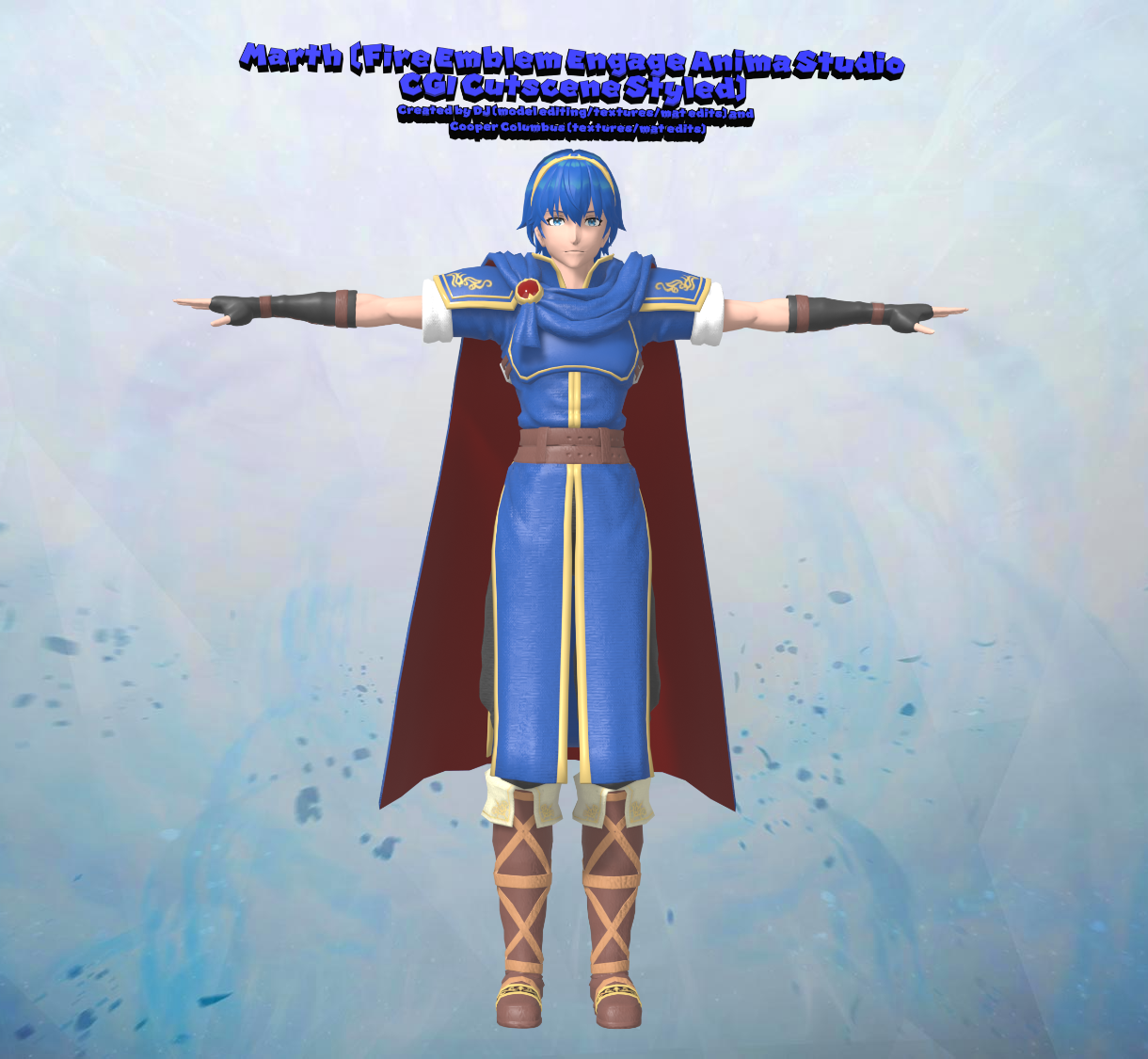 (Model Download) FE Engage Marth (Cutscene) by SNLYoshi21 on DeviantArt