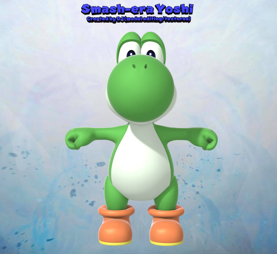 (Model Download) Smash-era Yoshi by SNLYoshi21 on DeviantArt