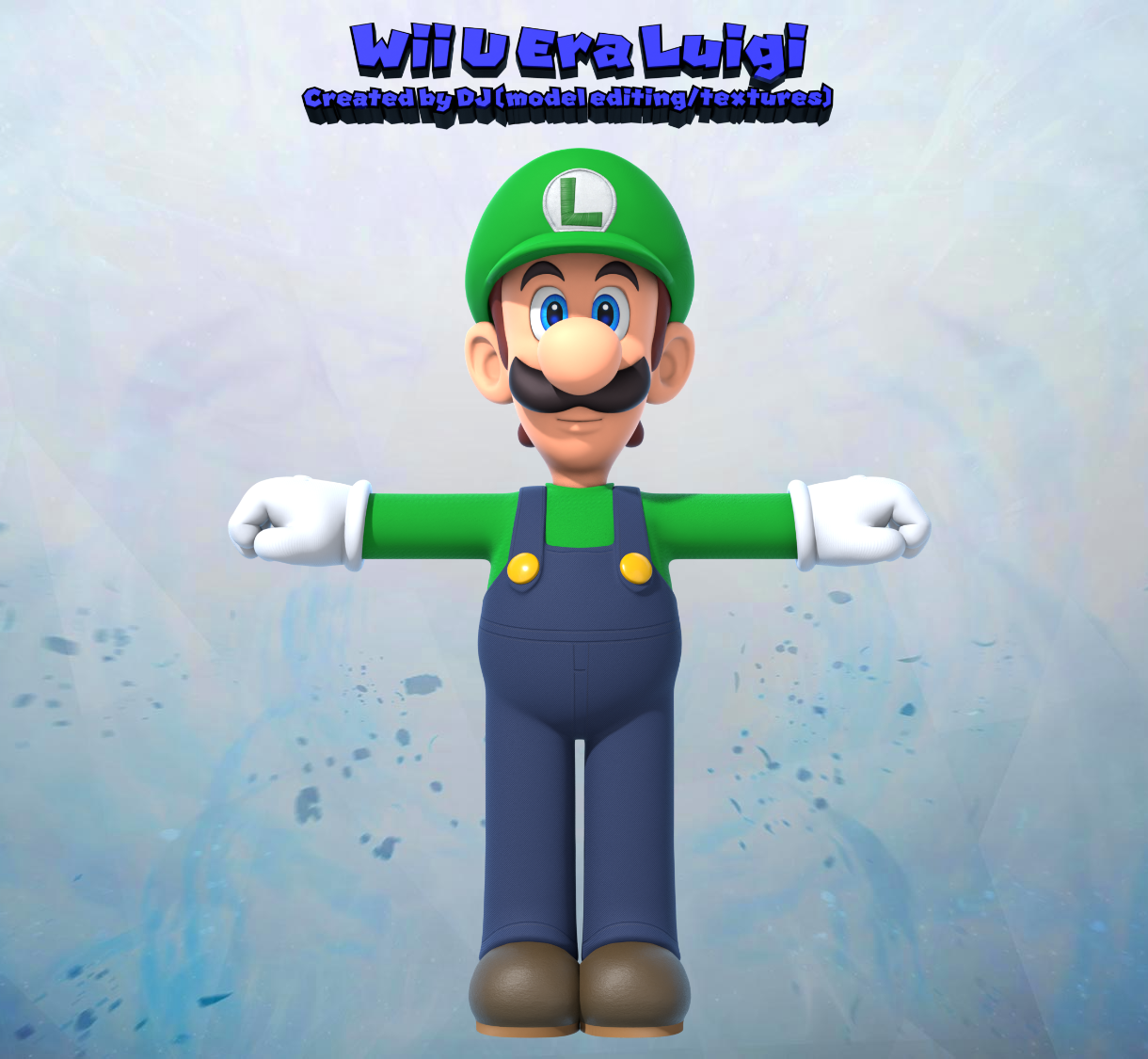(Model Download) Wii U era Luigi by SNLYoshi21 on DeviantArt