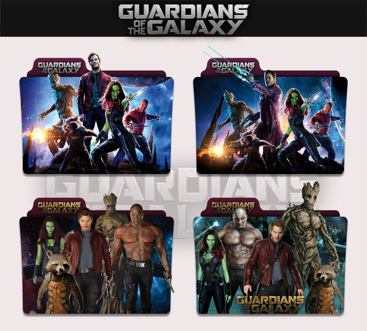 Guardians of the Galaxy 2014 Folder Icon by sonerbyzt on DeviantArt