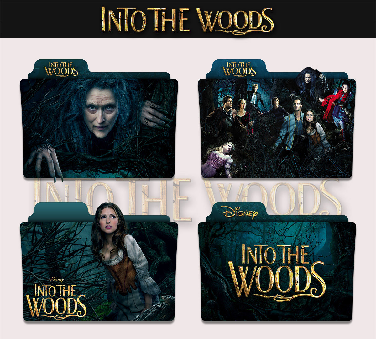 Into the Woods 2014 Folder Icon by sonerbyzt on DeviantArt