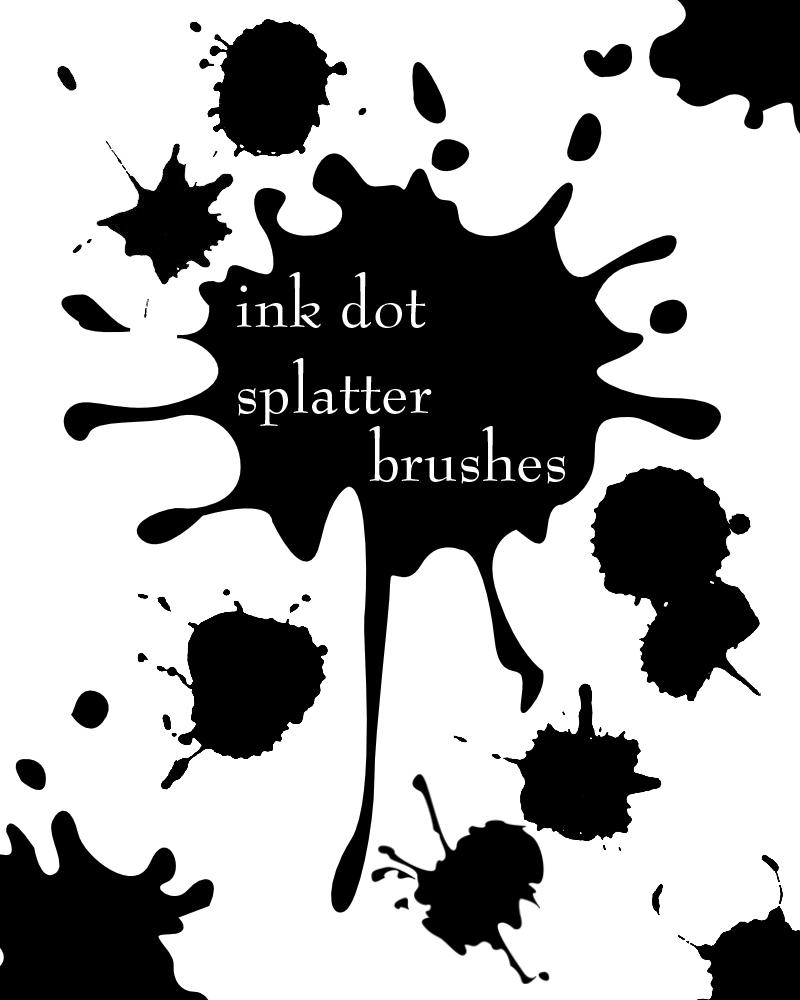 ink dot splatter by Arkangel007 on DeviantArt