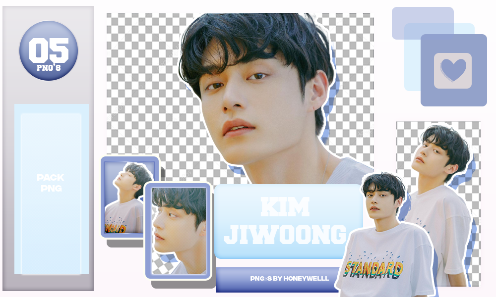 PNG Pack - Kim Jiwoong (by honeywelll) by Honeywelll on DeviantArt