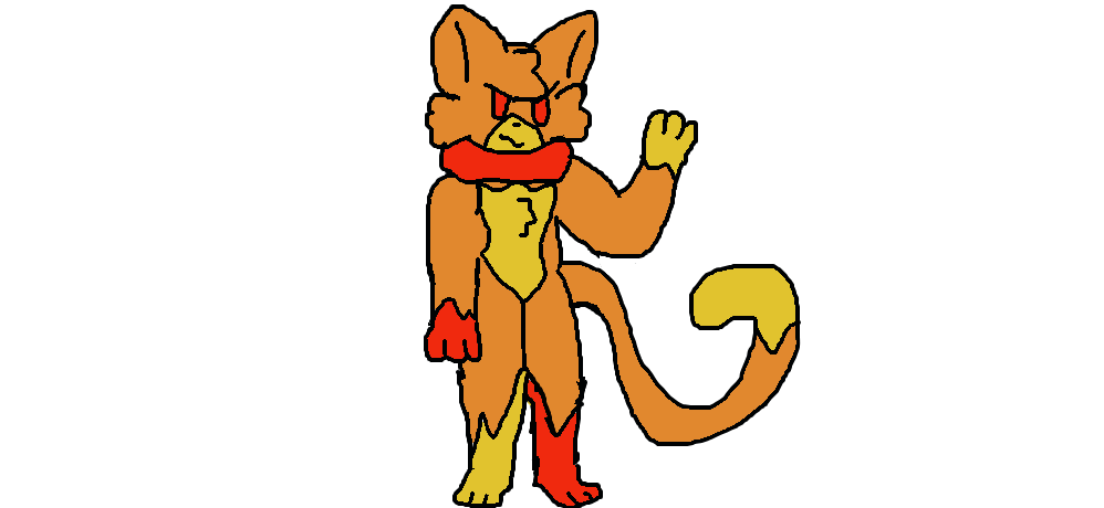 fire cat transfur by hiimpanther on DeviantArt