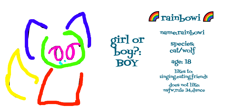 rainbowi by hiimpanther on DeviantArt