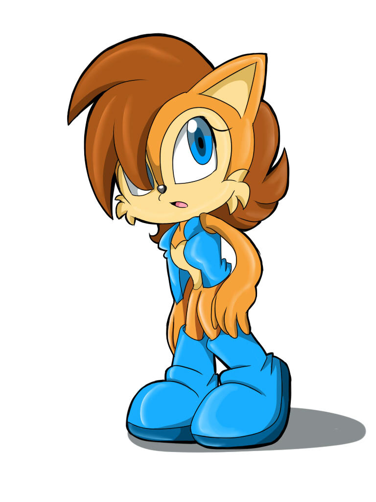 A little nuts for vests(Sally Acorn TF) by Supersilver467 on DeviantArt