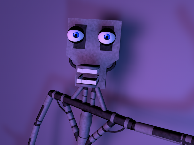 Fnaf 1 Endo V1 (Made By ME) [READ THE DESC] by SilverDarkModels on ...
