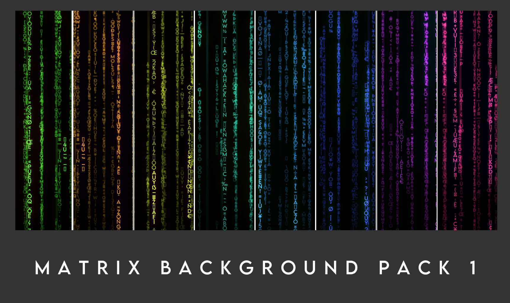 Matrix Background Pack 1 by RaizelRose on DeviantArt
