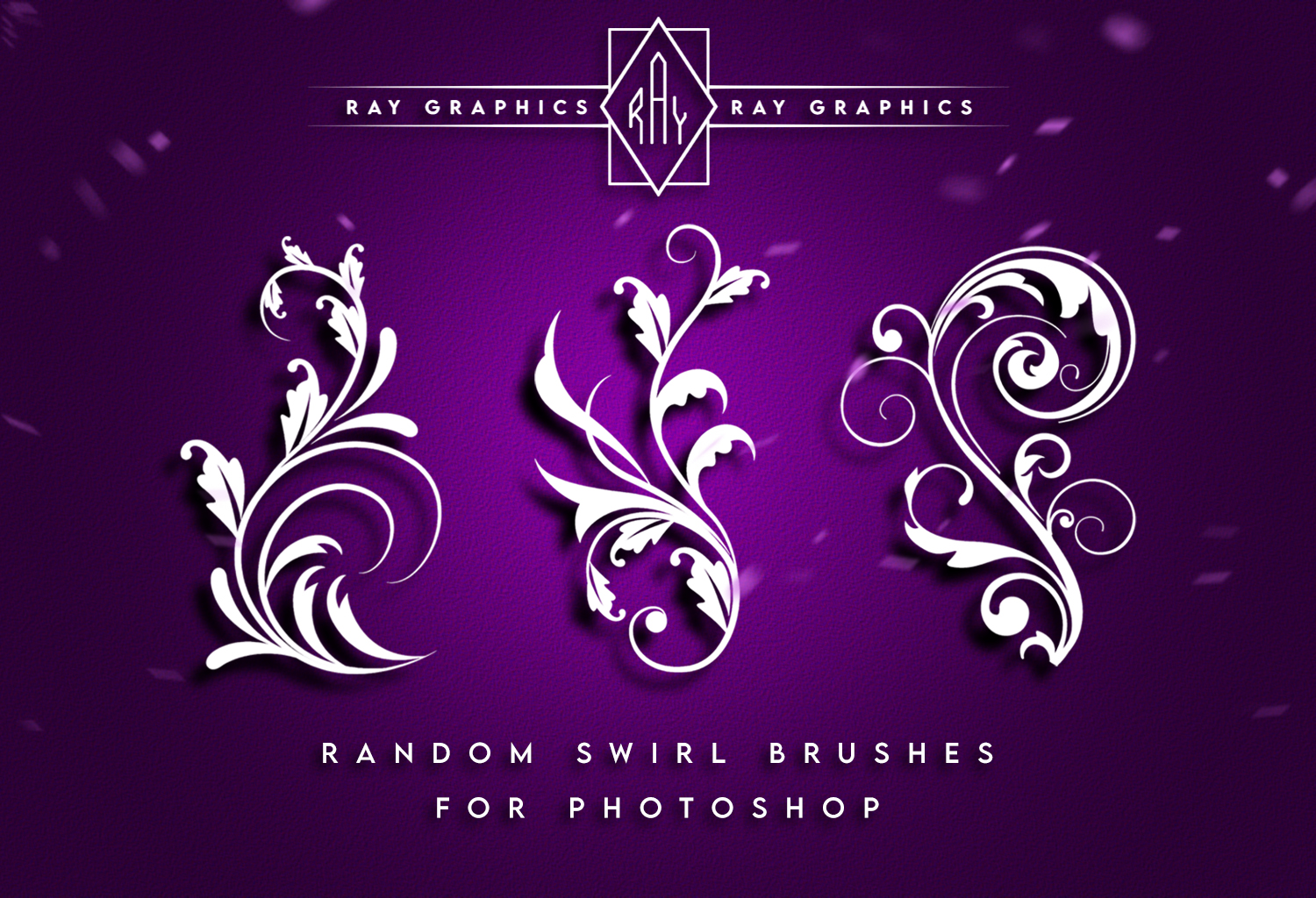 Random Swirls Brushes For Photoshop by RaizelRose on DeviantArt