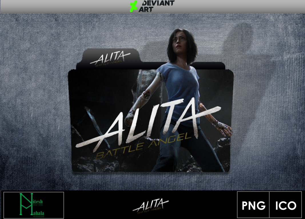 Alita- Battle Angel (2018) Movie Folder Icon by niteshmahala on DeviantArt