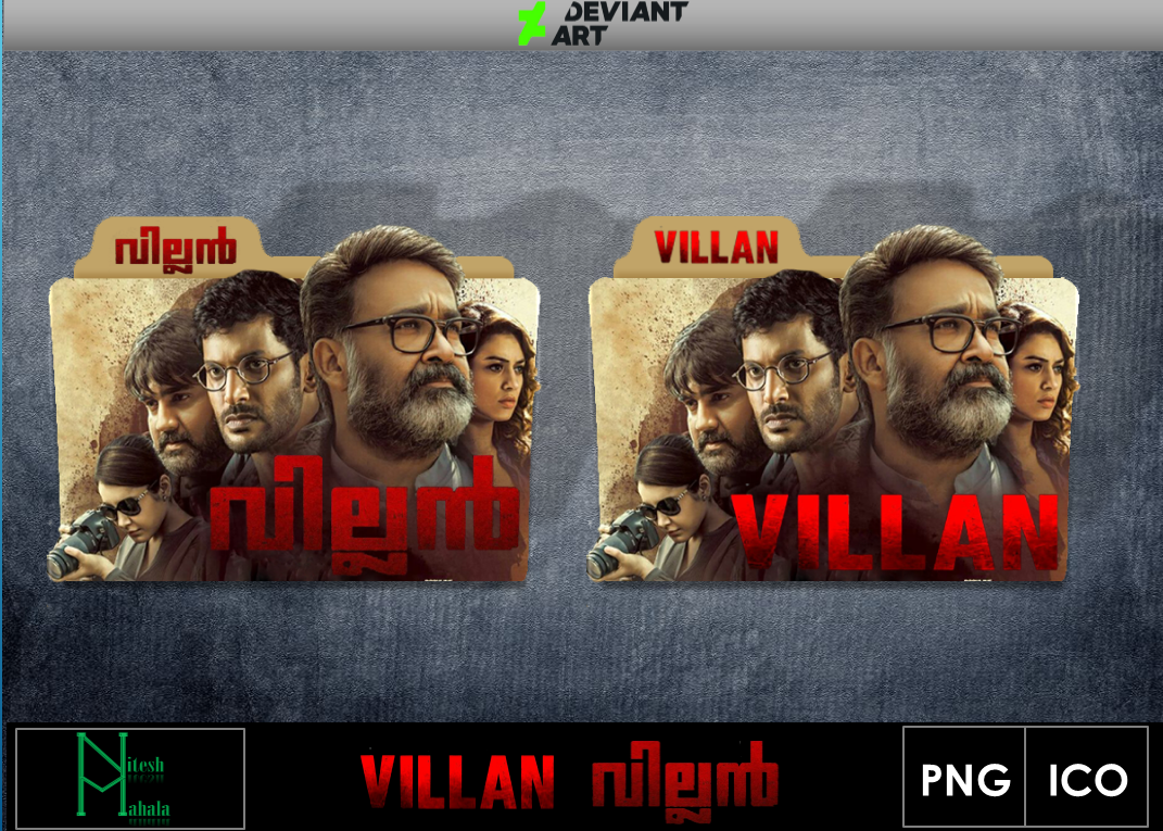 Villain (2017) Movie Folder Icons by niteshmahala on DeviantArt