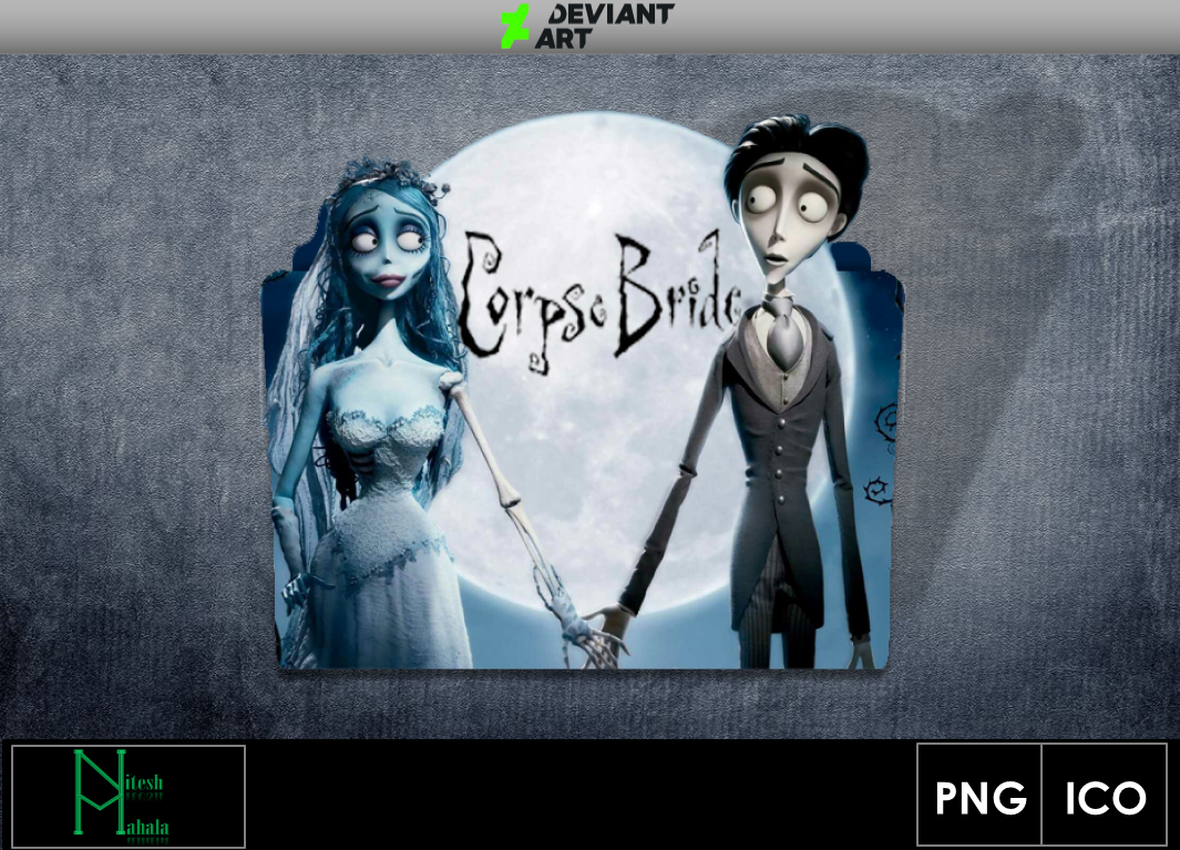 Corpse Bride (2005) Movie Folder Icon by niteshmahala on DeviantArt