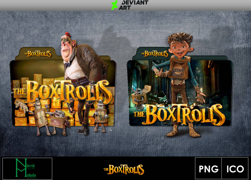 The BoxTrolls (2014) Movie Folder Icons by niteshmahala on DeviantArt