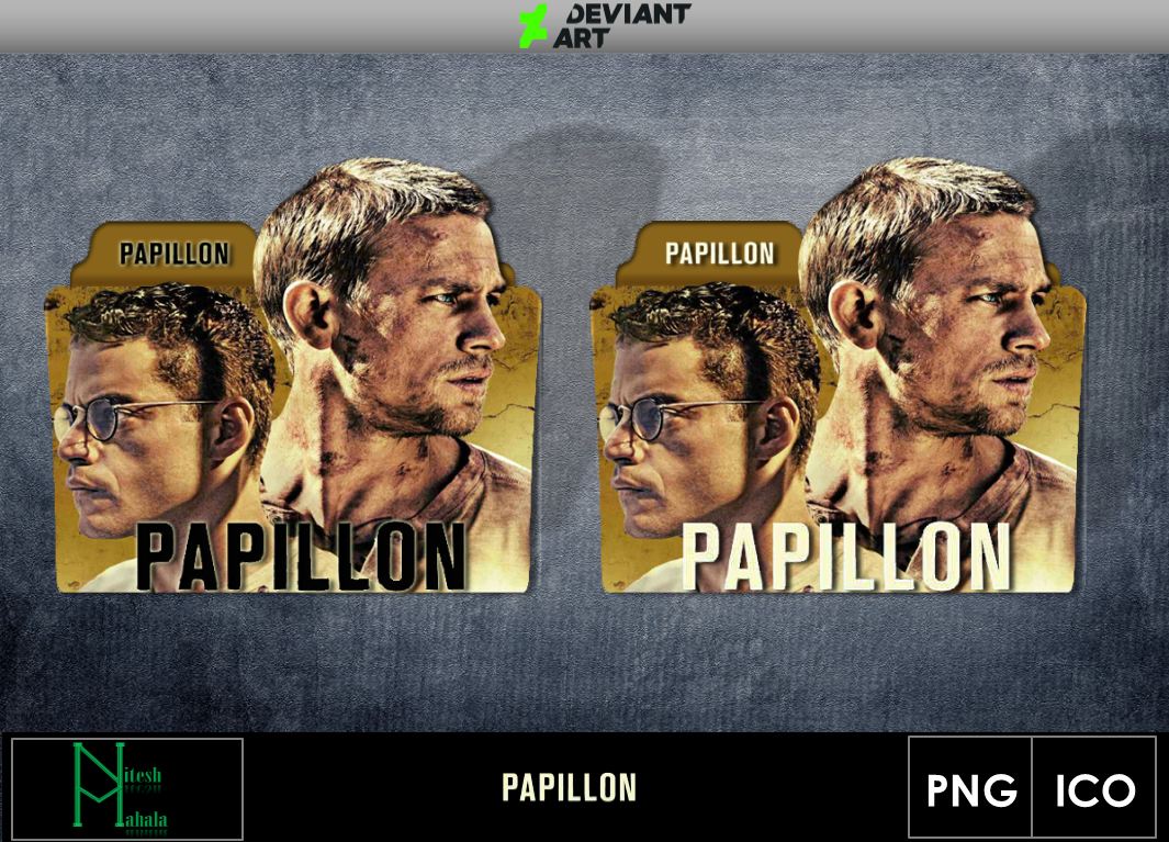 Papillon (2018) Movie Folder Icon by niteshmahala on DeviantArt