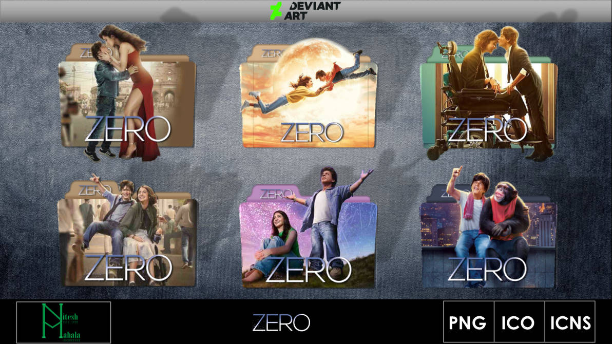 Zero (2018) Movie Folder Icons by niteshmahala on DeviantArt