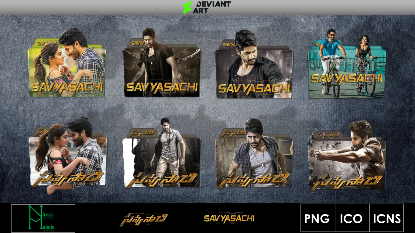 Savyasachi (2018) Movie Folder Icons by niteshmahala on DeviantArt