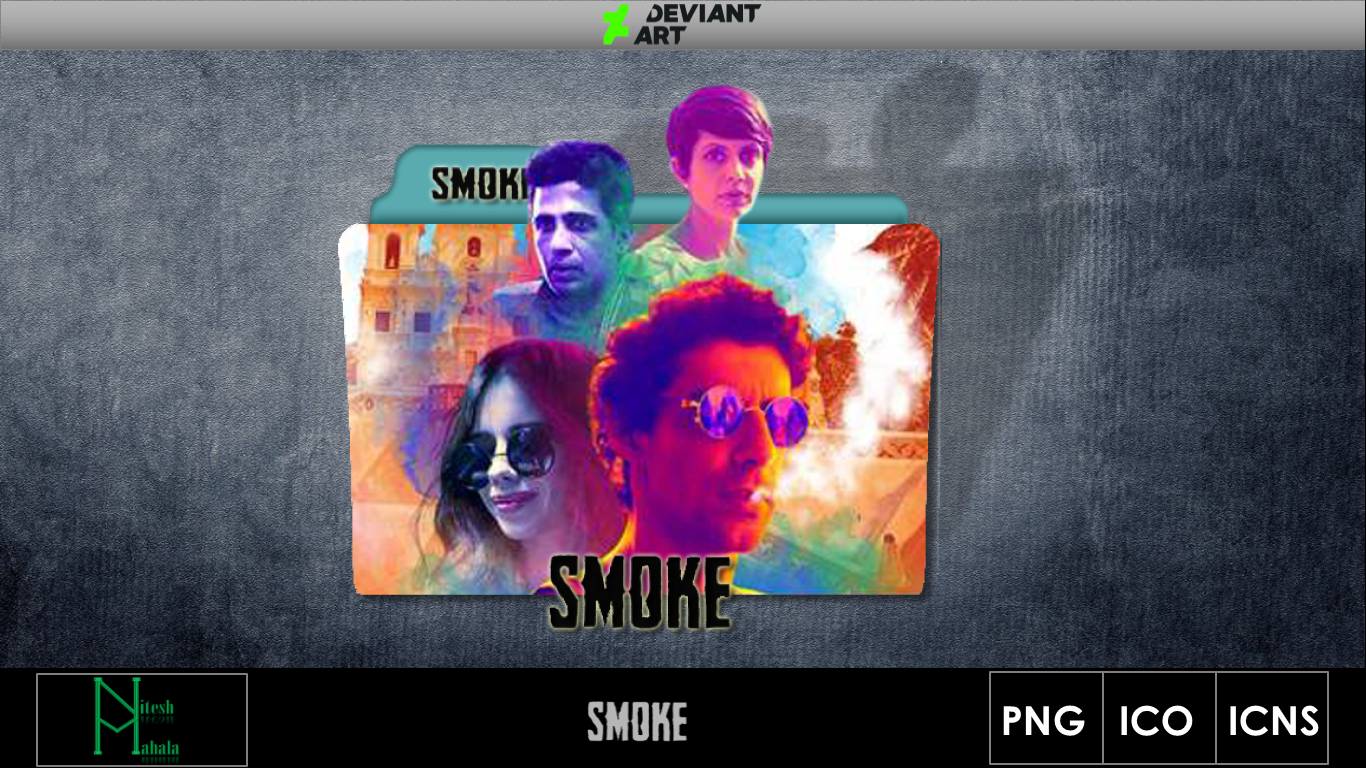 Smoke Web Series Folder Icon by niteshmahala on DeviantArt
