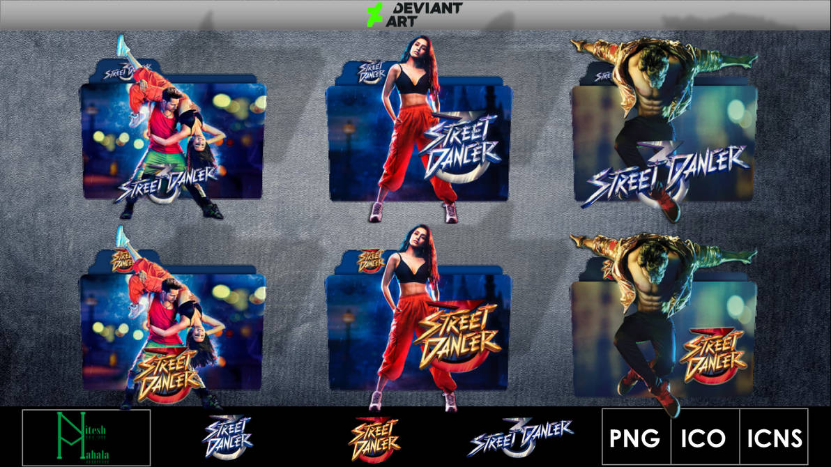 Street Dancer 3D (2019) Movie Folder Icons Pack-2 by niteshmahala on ...