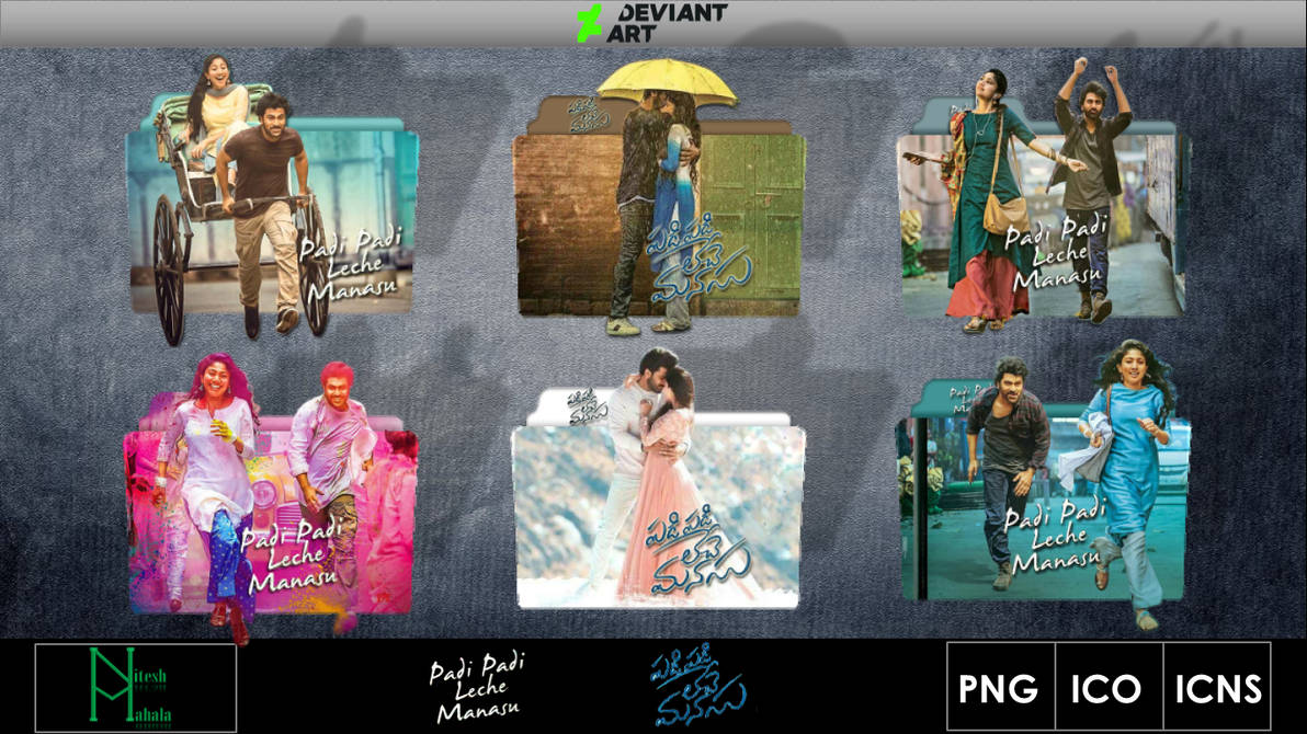 Padi Padi Leche Manasu (2018) Movie Folder Icons by niteshmahala on ...