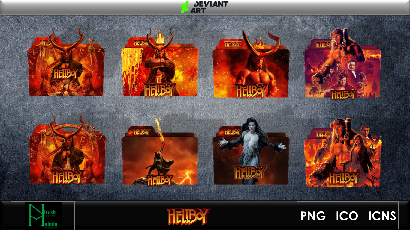 Hellboy (2019) Movie Folder Icons Pack by niteshmahala on DeviantArt