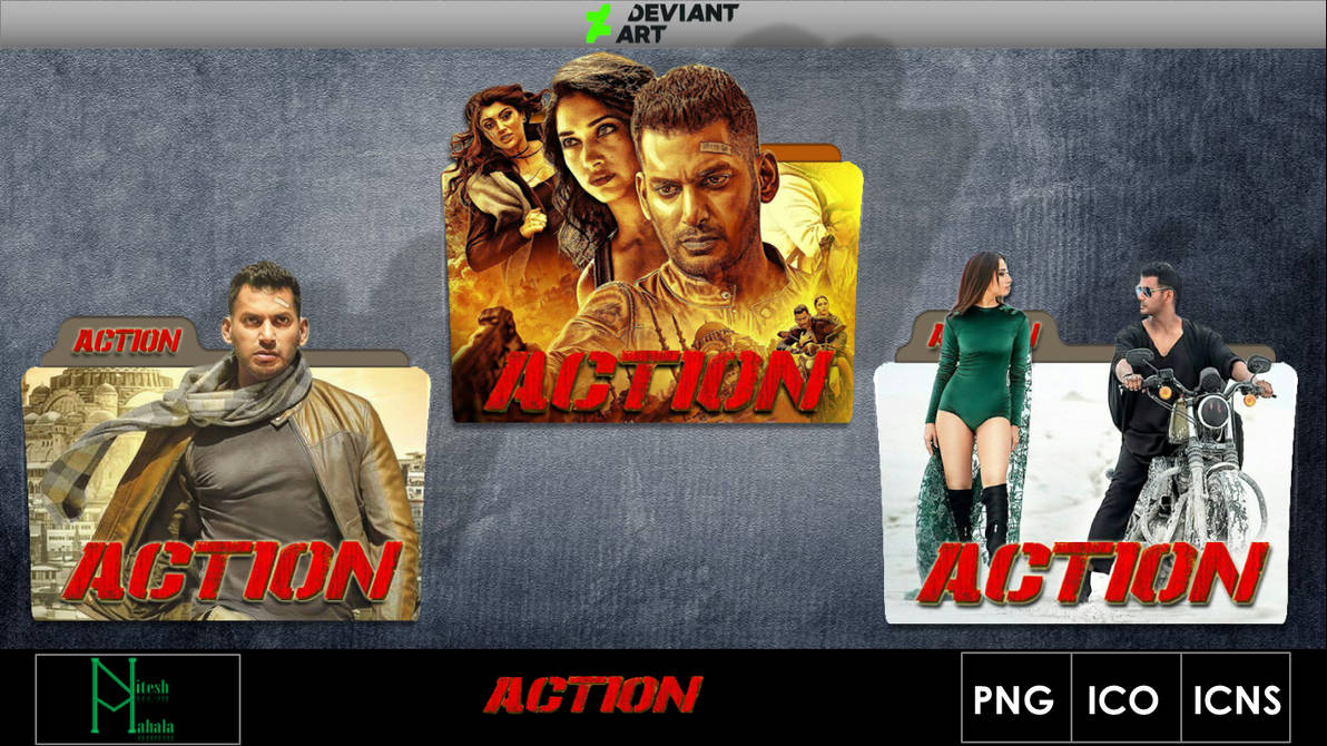 Action (2019) Movie Folder Icon by niteshmahala on DeviantArt