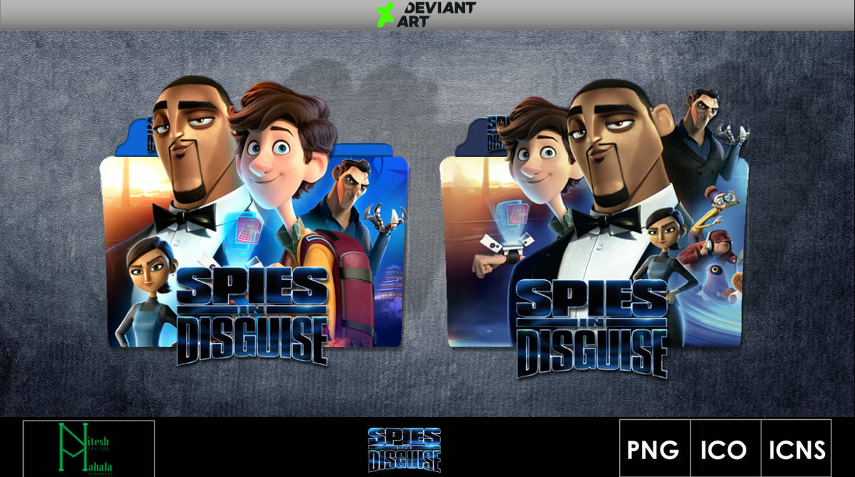 Spies in Disguise (2019) Movie Folder Icon by niteshmahala on DeviantArt