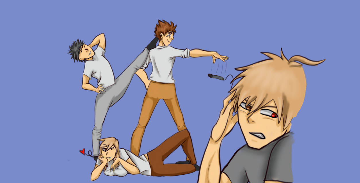 A draw your ocs like, drawing XD by Wolfa00 on DeviantArt