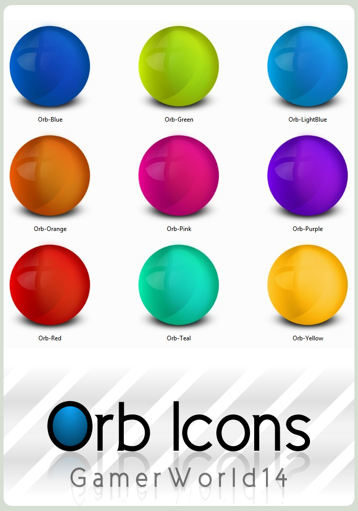 Orbs Icon Pack by GamerWorld14 on DeviantArt