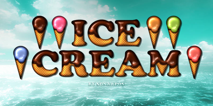 Ice cream style by sonarpos on DeviantArt