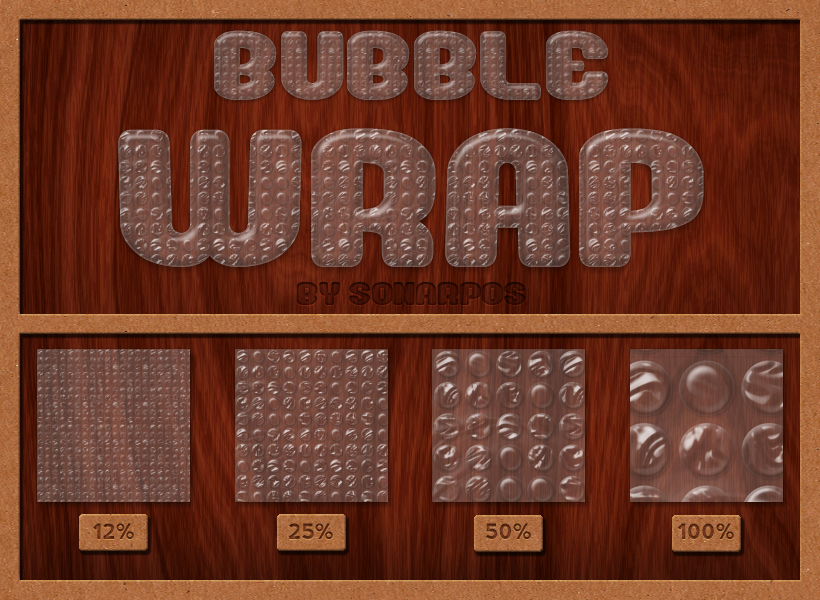 Bubble wrap style + pattern by sonarpos on DeviantArt