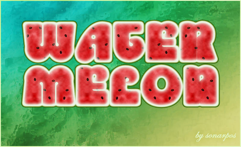 Watermelon style by sonarpos on DeviantArt