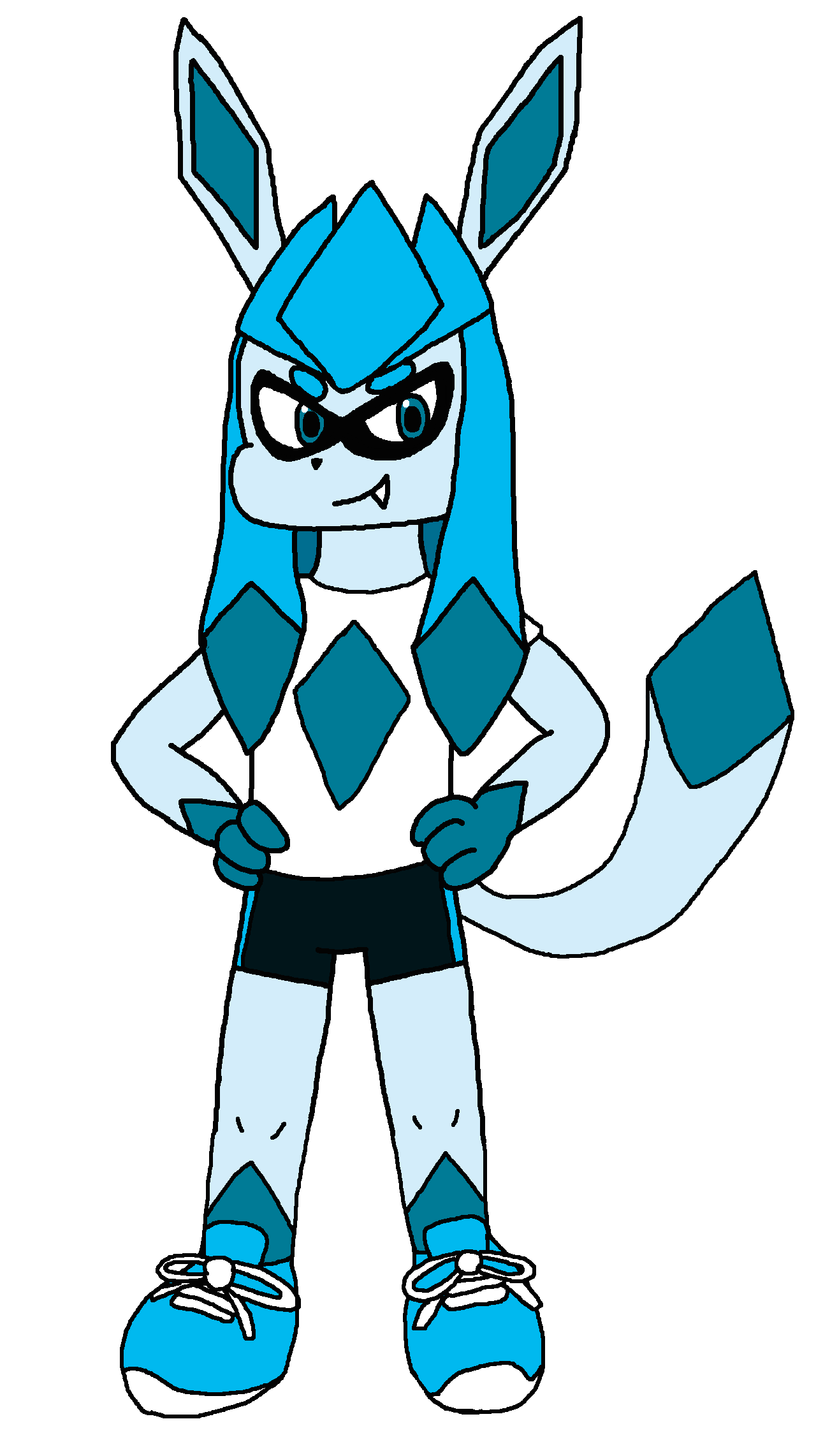 Inkling Glaceon by PlazmaStudios on DeviantArt