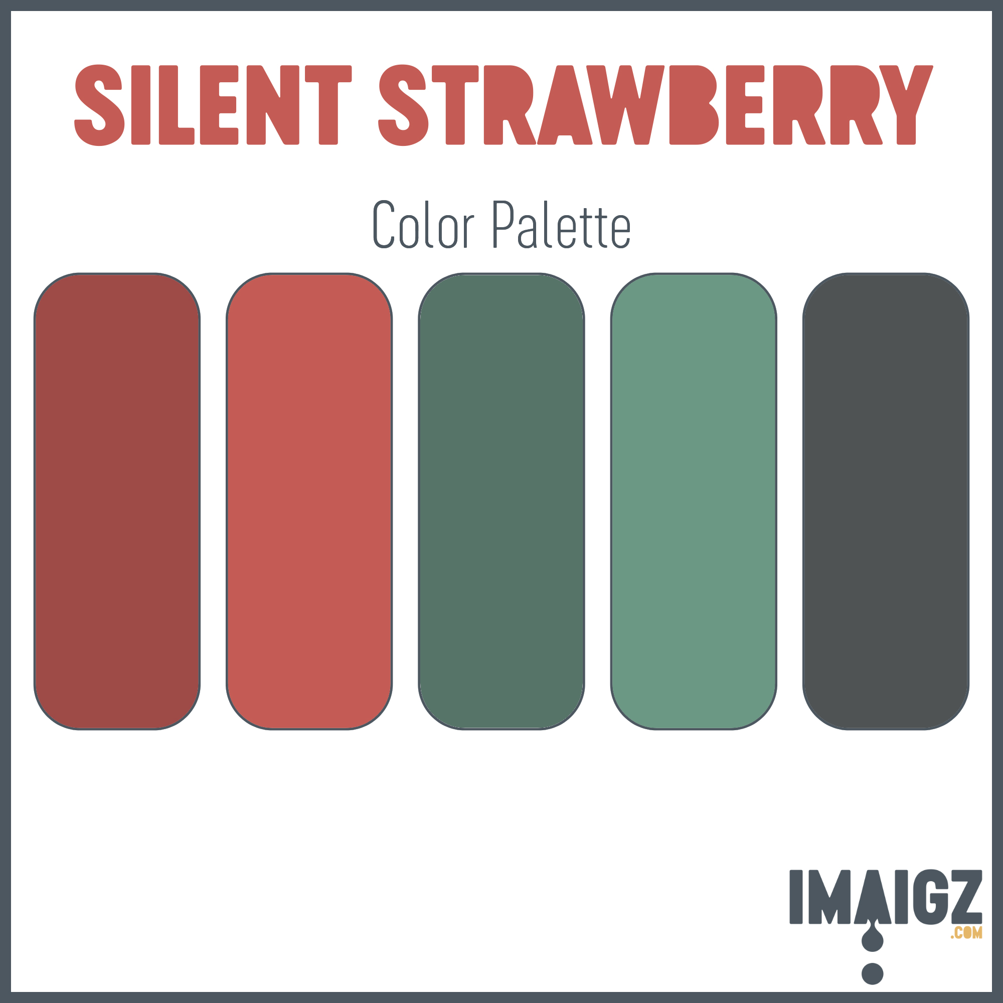 Silent Strawberry Palette by IMAIGZ on DeviantArt