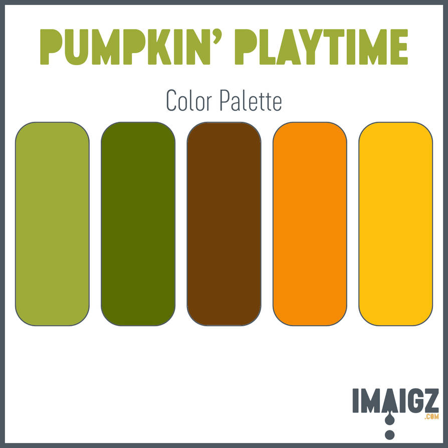 Pumpkin Playtime Palette by IMAIGZ on DeviantArt